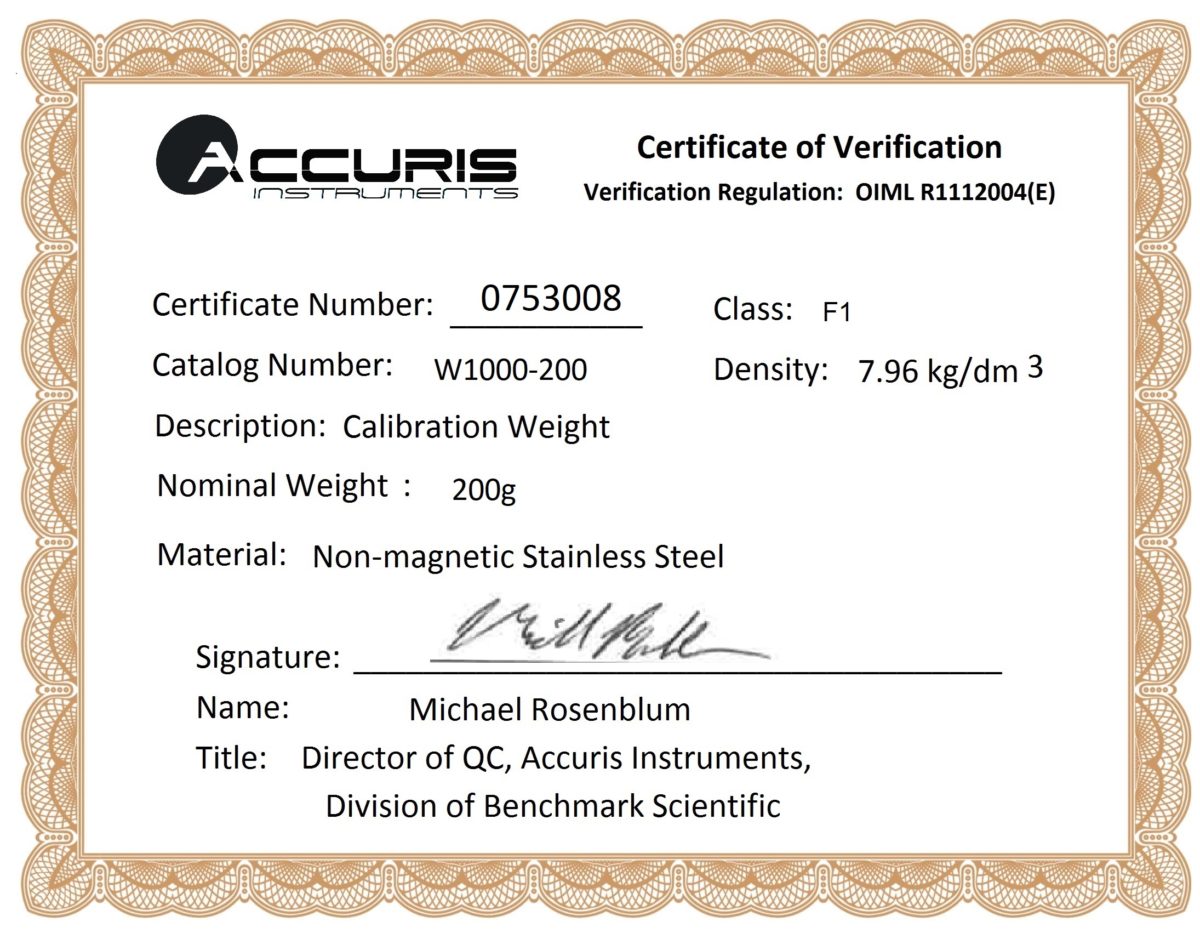Calibration Weights - Hindustan Medical Technology